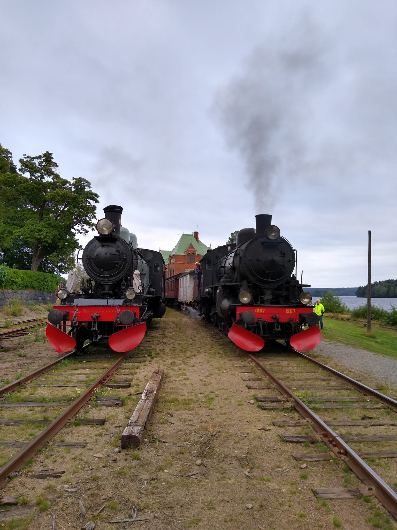 Nora Bergslags Veteran-Jernväg – Ångtåget uti Nora – Sveriges äldsta ...